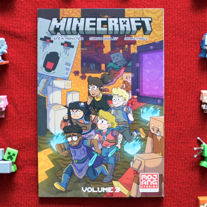 Minecraft: Volume 3 (Official Graphic Novel) – Our Super Adventure ...