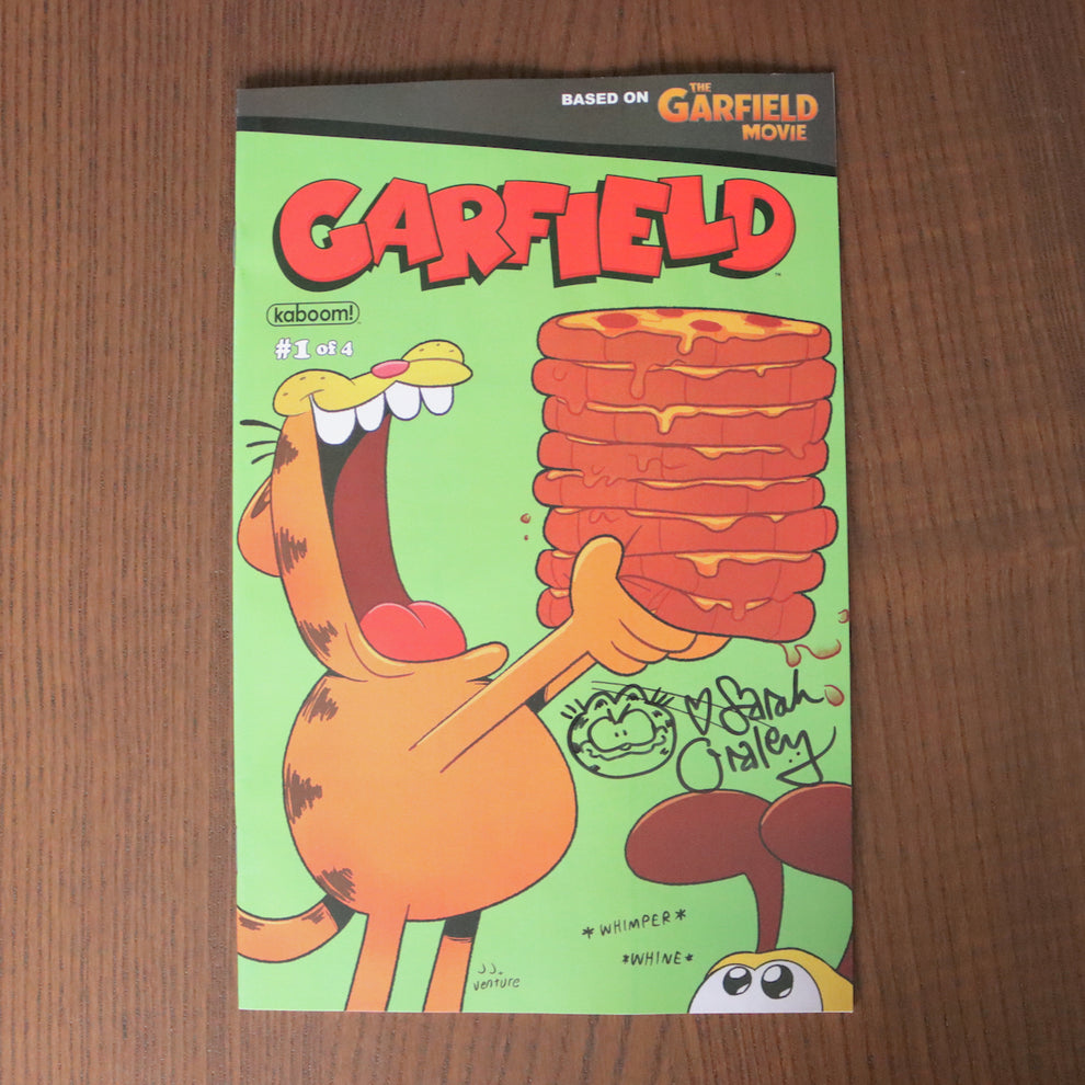 Garfield #1 - Signed Comic – Our Super Adventure Official Online Store