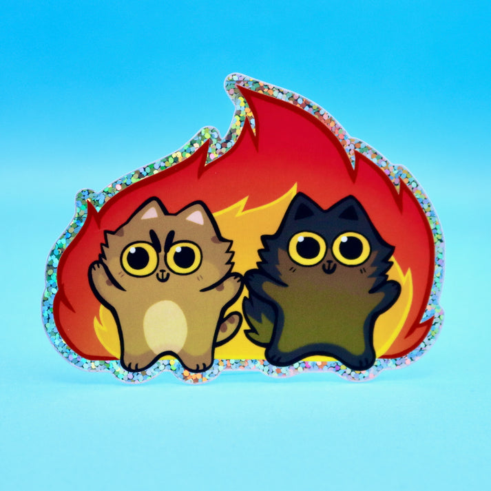 Troublemaker Cats Vinyl Sticker – Our Super Adventure Official Online Store